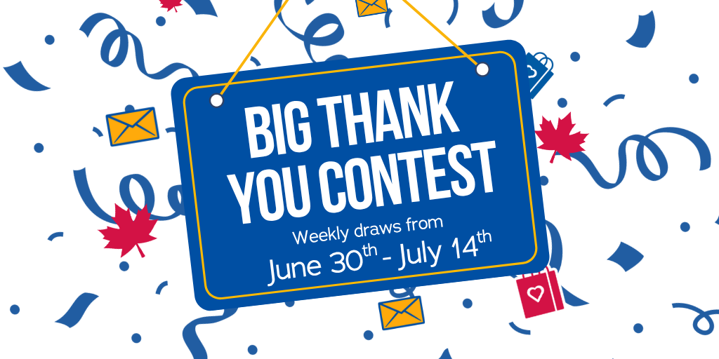 The Big Thank You Contest - Say Thank You and win!